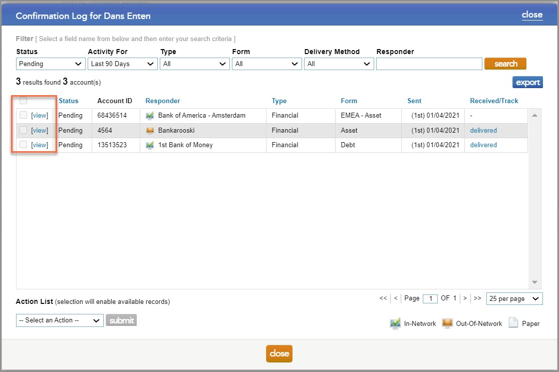 How do I locate the Request ID?