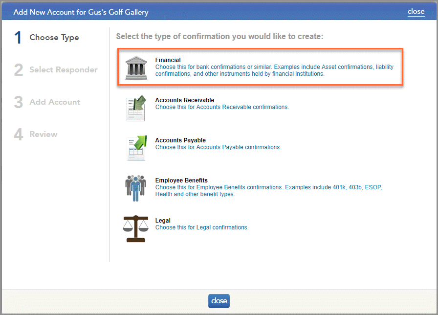 Step 2 - Adding Client Accounts