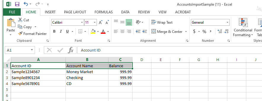 Batch Upload Accounts (Financial)