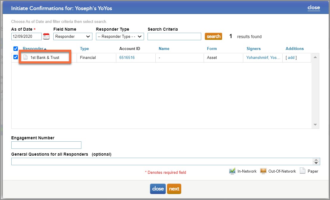 How does the Paper confirmation process work?