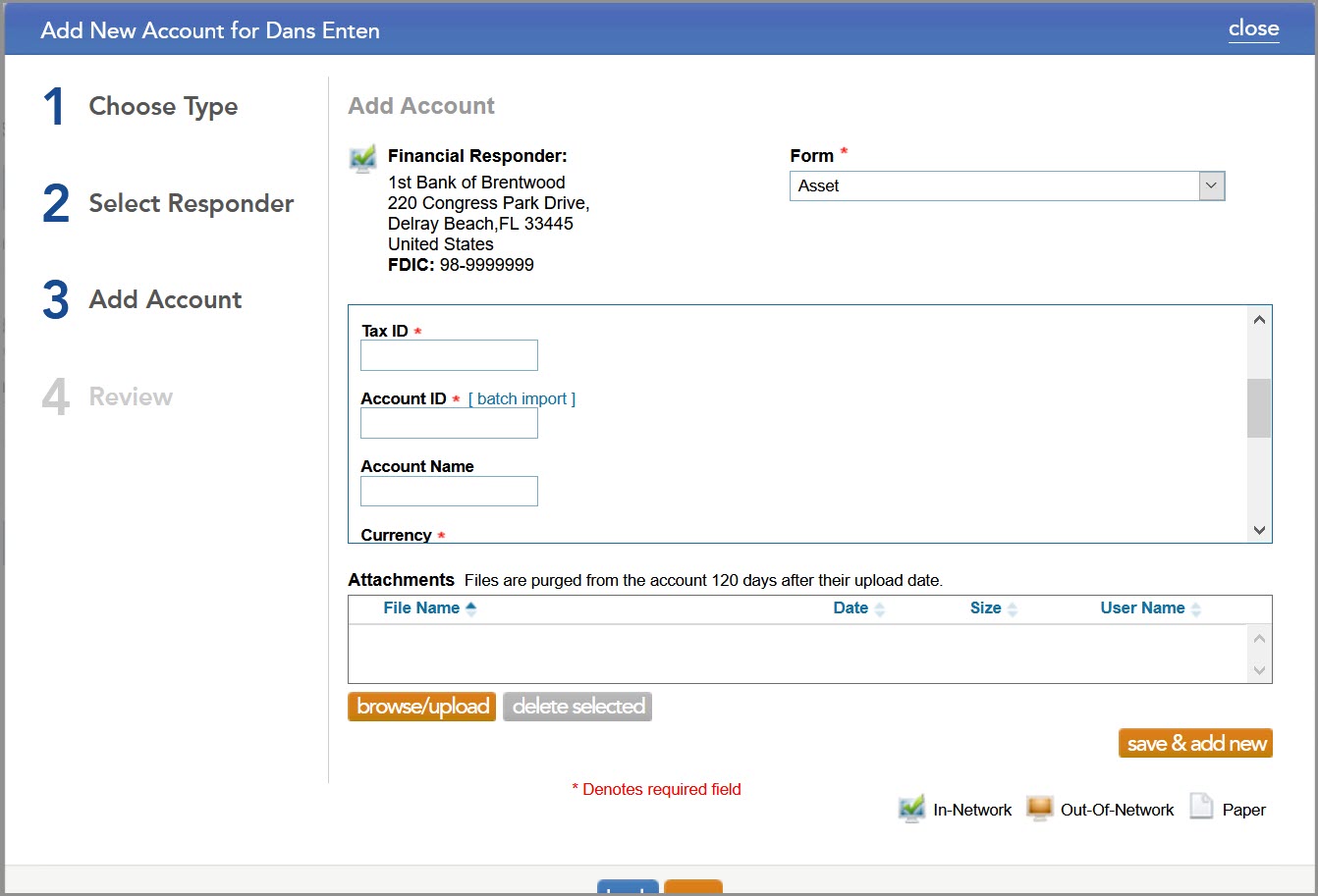 What is an Asset form?