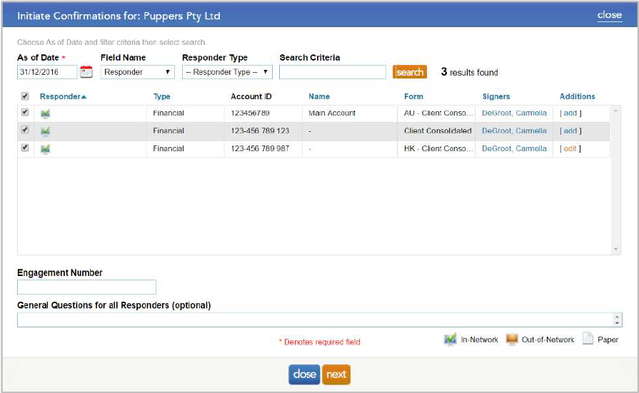 How does Confirmation work (APAC)