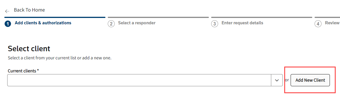 Add New Clients (New Version of Confirmation)